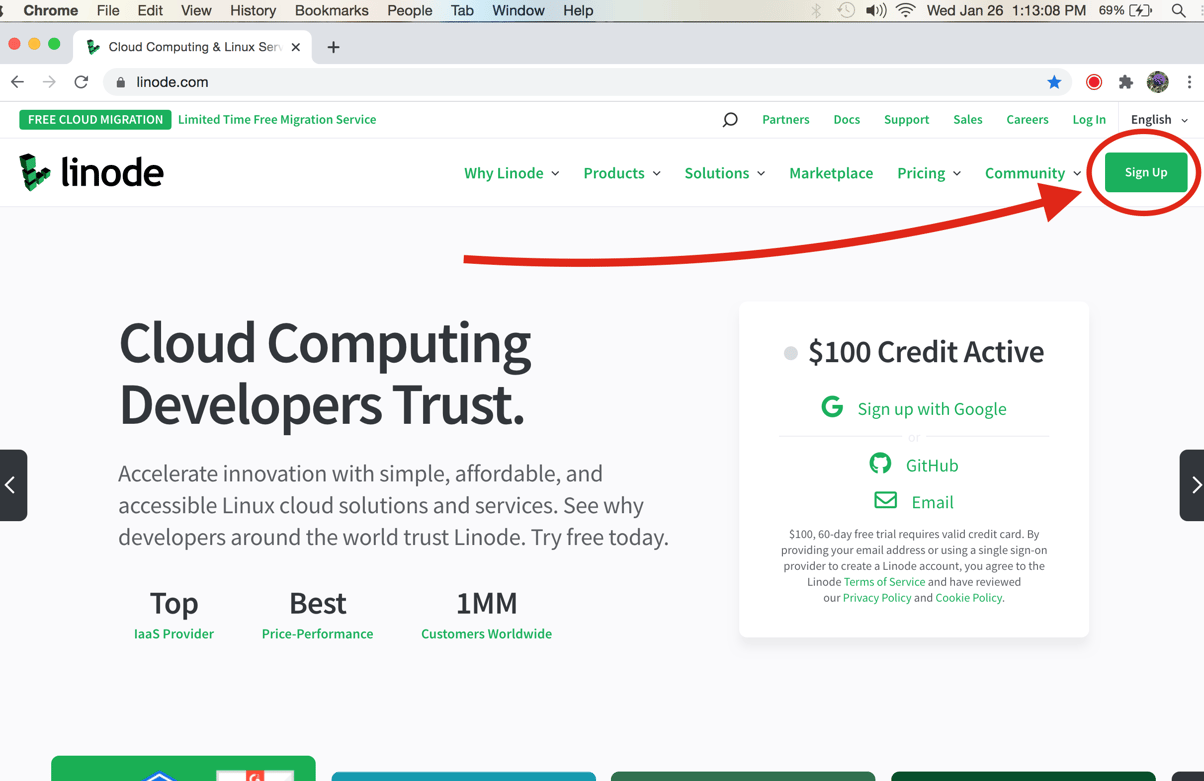 Linode [1]: Setup Remote Server with JackTrip Installed